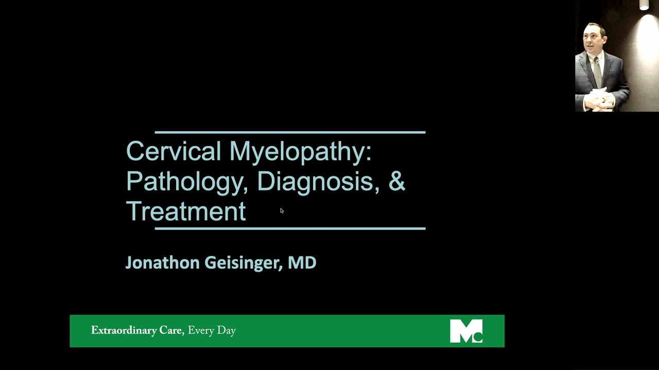 Cervical Myelopathy- How to Identify & Treat Spinal Cord Impingement 11 ...