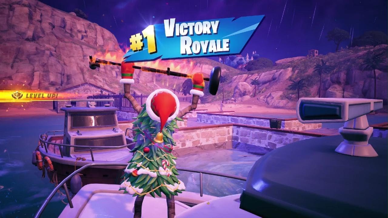 *NEW* LIGHTS OFF WINTERFEST BUSHRANGER SKIN IN FORTNITE PS5 + A VICTORY ...