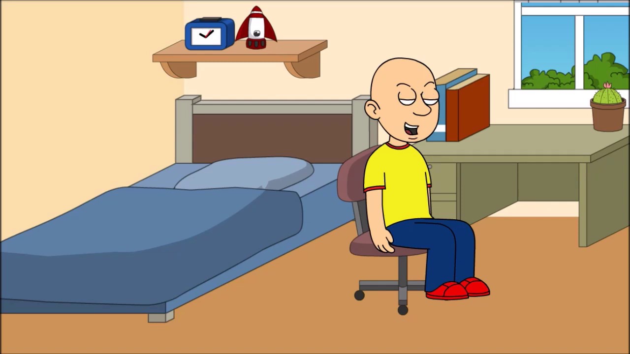 Caillou Runs Away From Home to India Grounded for the Amount of Time it ...