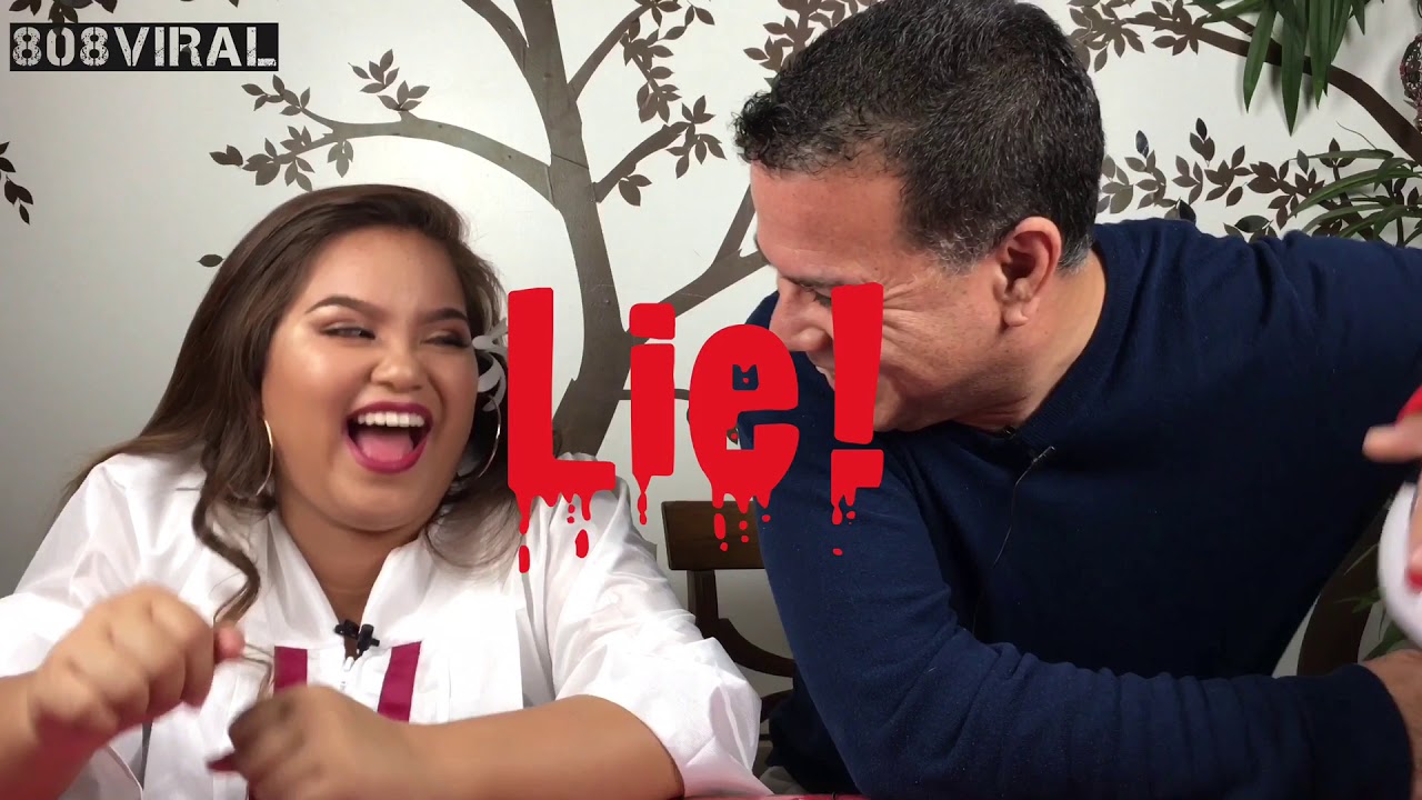 Comedian Daryl Bonilla gives a Hawaii senior a lie detector test! - YouTube