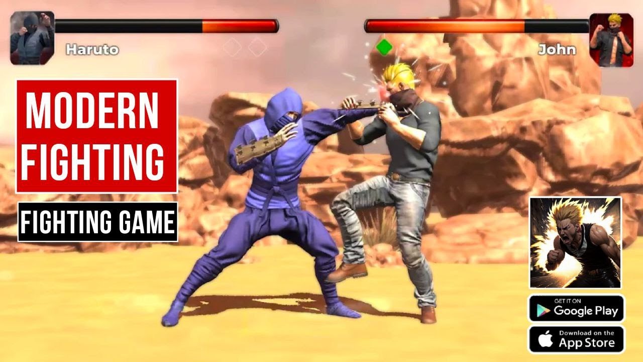 Modern Fighting - Gameplay Walkthrough (Android & iOS) - Part 1 - YouTube