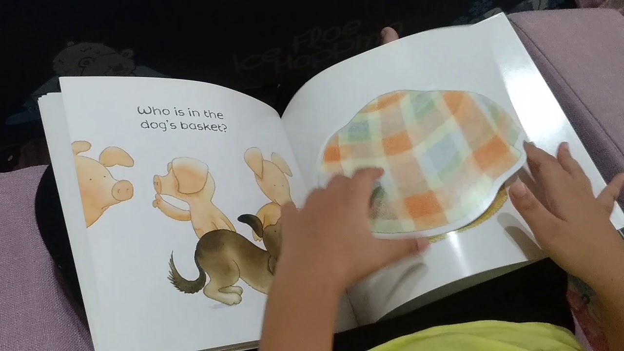 Everyone hide from Wobbly Pig 英語童書朗讀 - YouTube