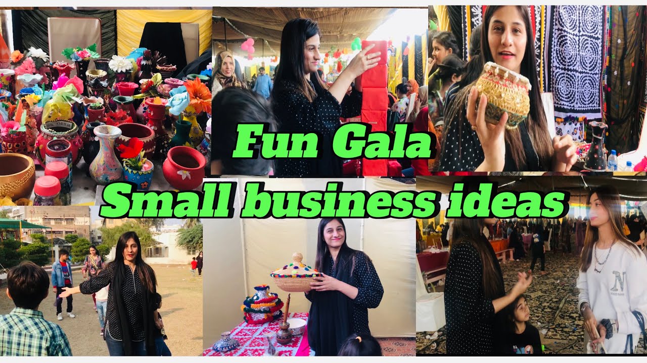 FUN GALA || MAZA HE AGAYA || SMALL BUISNESS IDEAS || GAMES IDEAS - YouTube