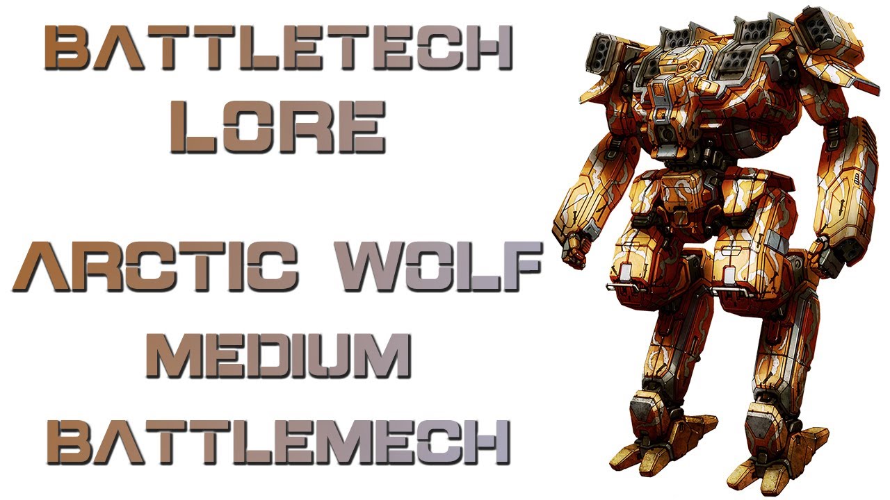 Battletech Lore - Arctic Wolf Medium Battlemech - YouTube