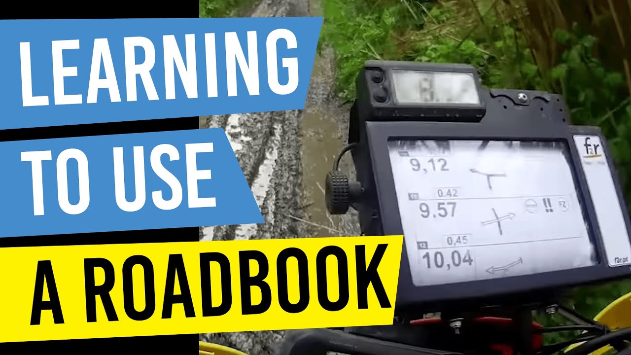 How to use a Motorcycle Rally Roadbook - YouTube
