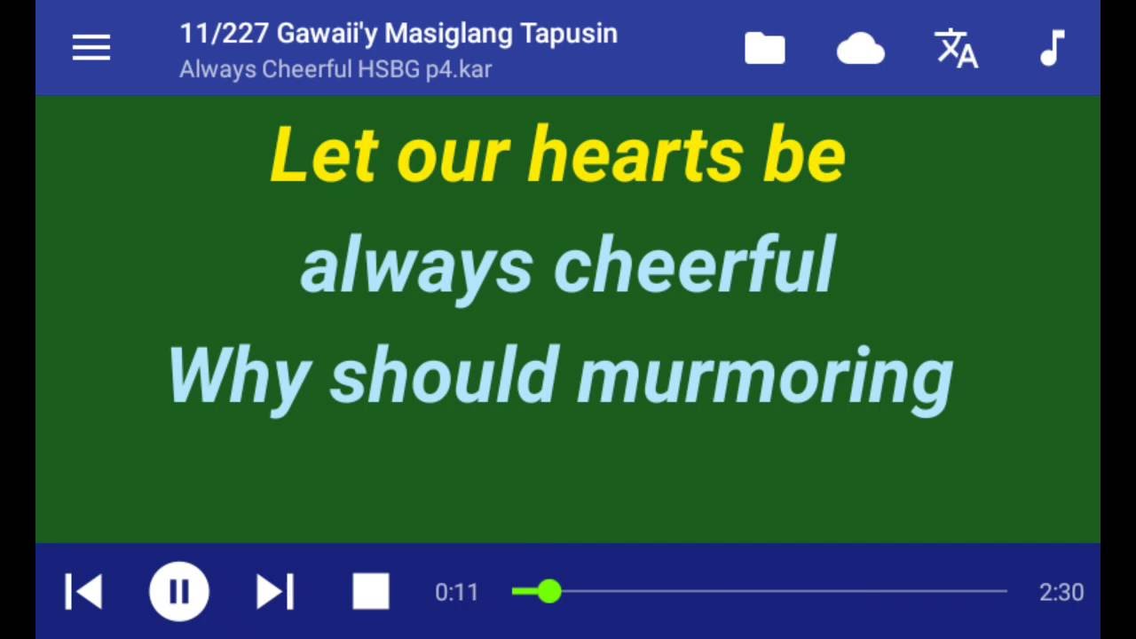 Always Cheerful - YouTube