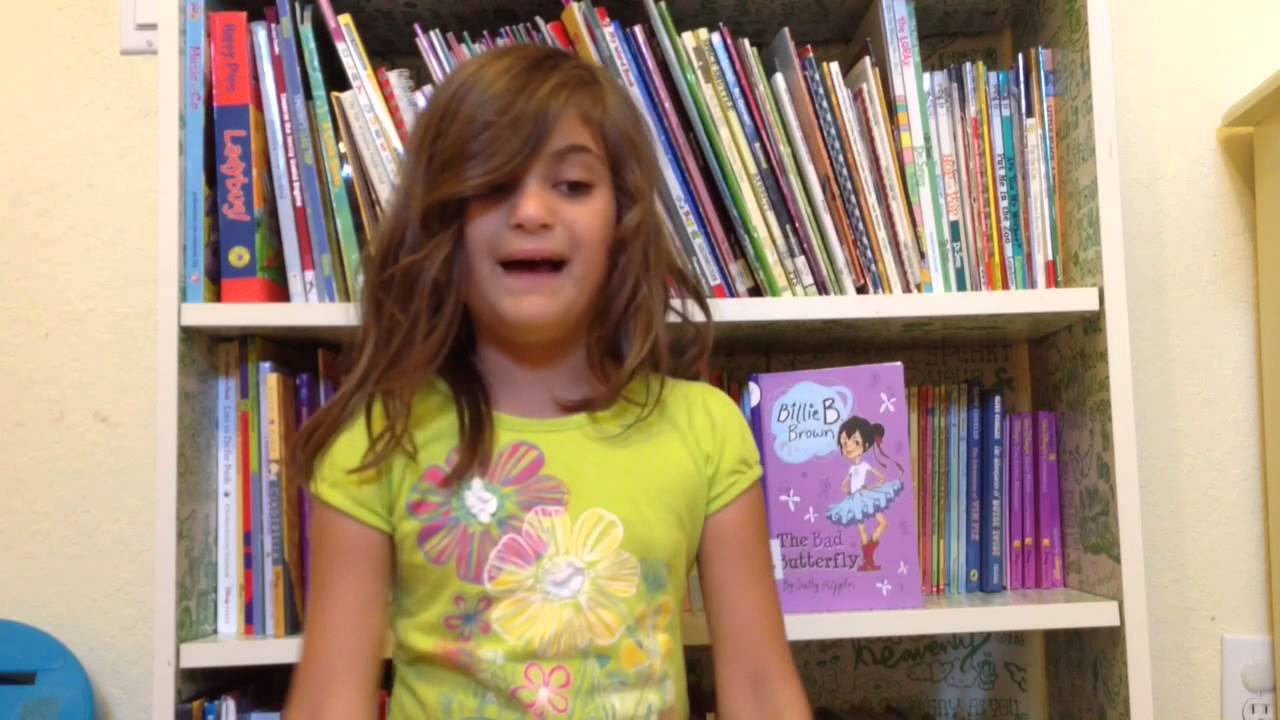 Maddy reviews Billie B Brown, The Bad Butterfly - YouTube