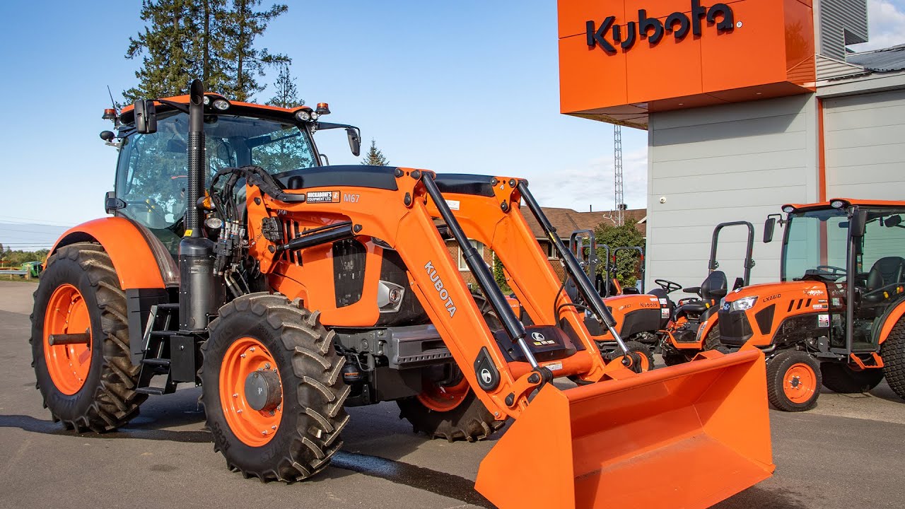 The MASSIVE Kubota M7 Tractor is Ready for BIG JOBS! - YouTube