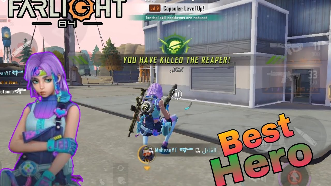 Best Hero In Farlight 84 Gameplay Farlight 84 New Hero 🔥 - YouTube