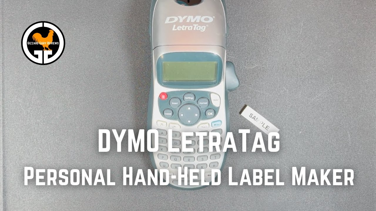DYMO LetraTag Personal Hand Held Label Maker - YouTube