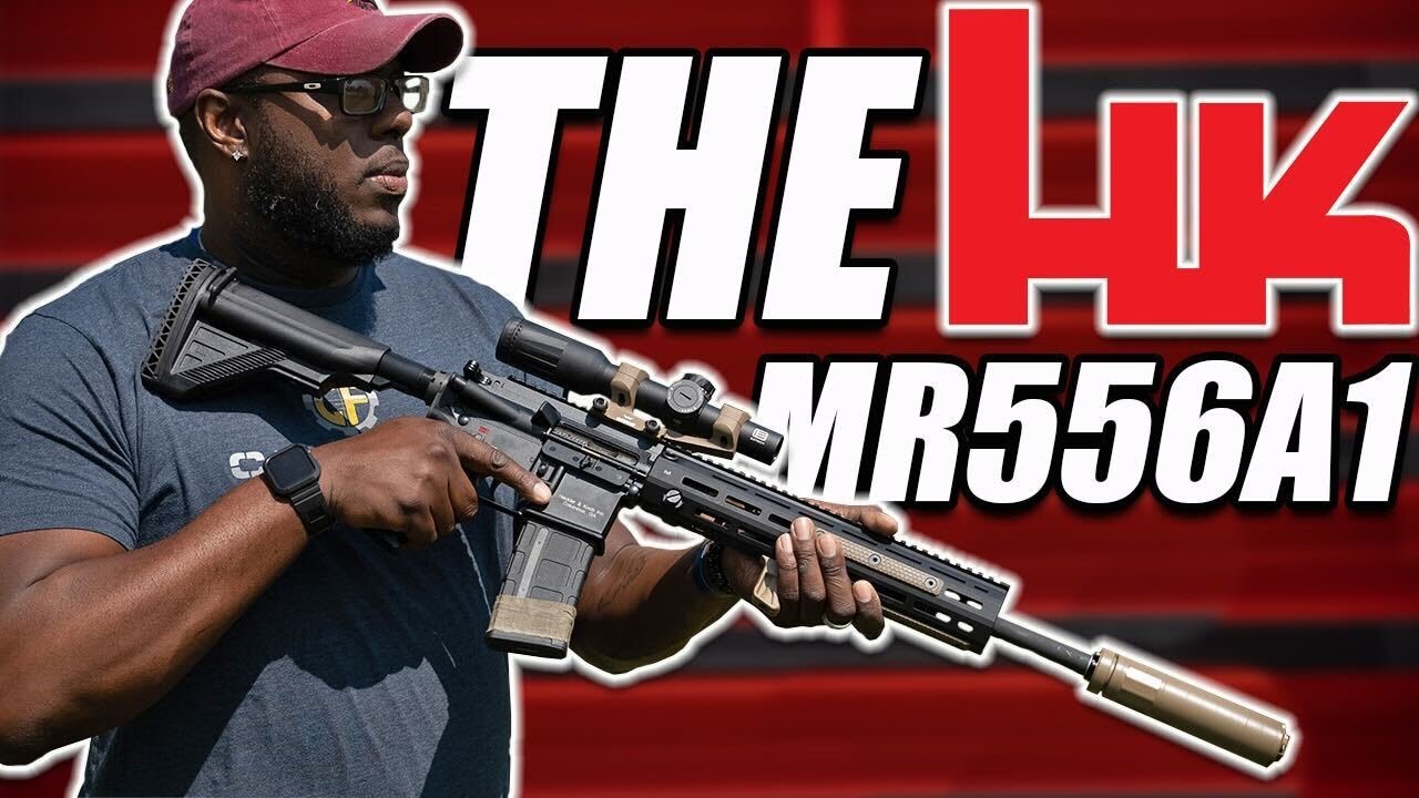 The H&K MR556A1 w/ Griffin M4SD-L Suppressor Package - YouTube