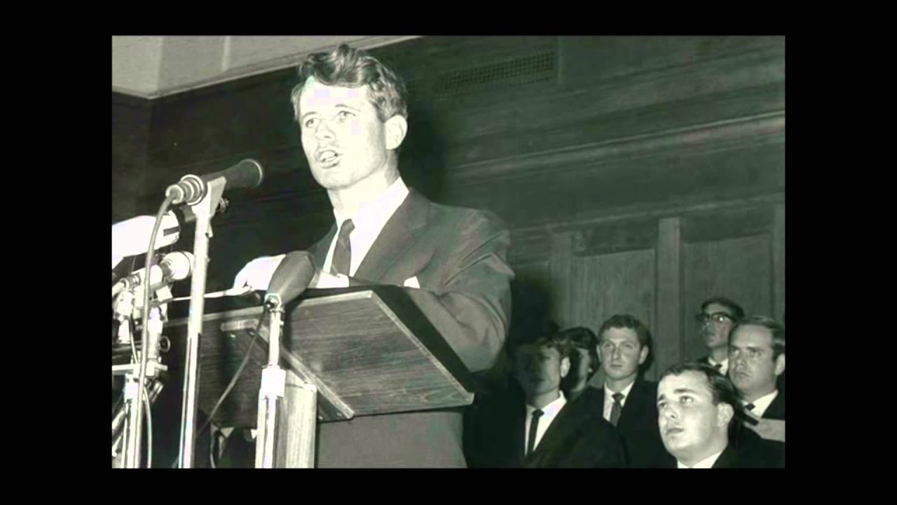 RFK Ripple of Hope speech ripple section - YouTube