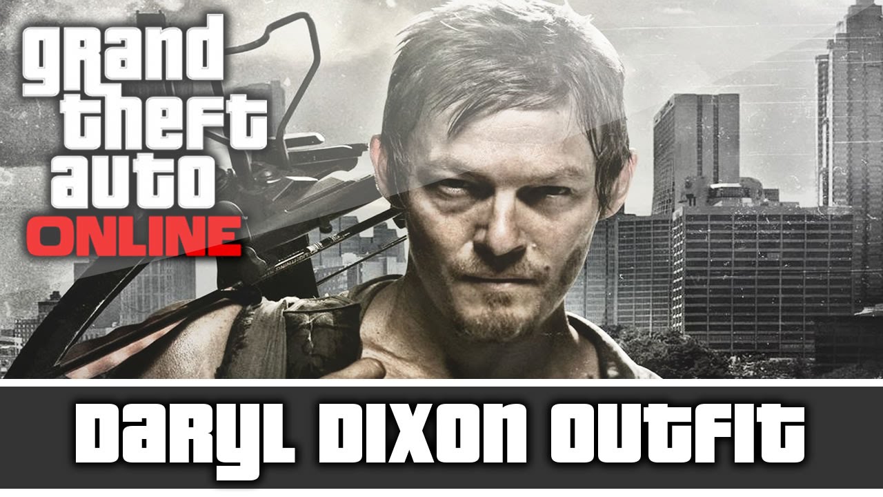GTA 5 Online - The Walking Dead Daryl Dixon Outfit and Customization ...