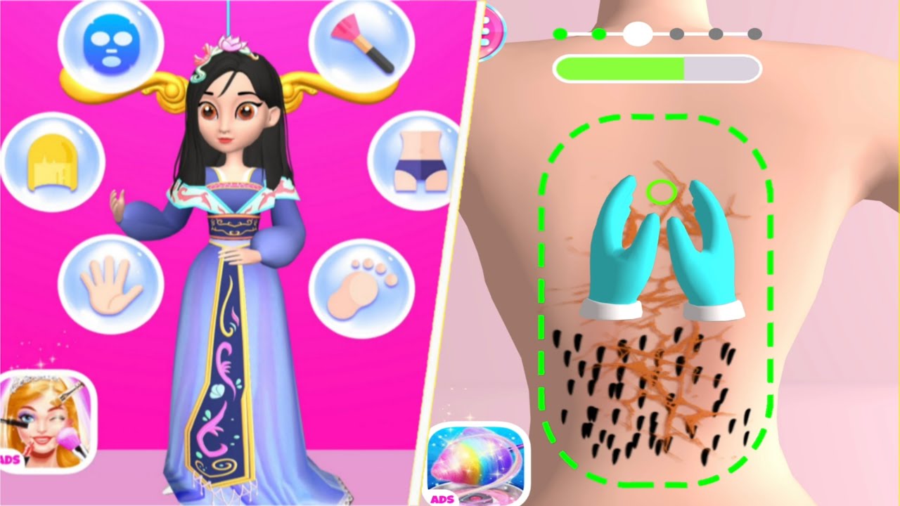 Makeup Games 3D Salon Makeover 👸💄🖌️ All Levels Gameplay Trailer Android ...