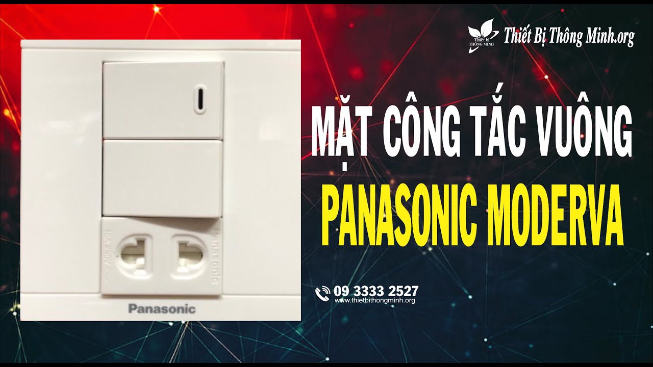 Mặt Công Tắc Panasonic Moderva WMFV7813 | Mặt Dùng Cho Công Tắc Vuông ...