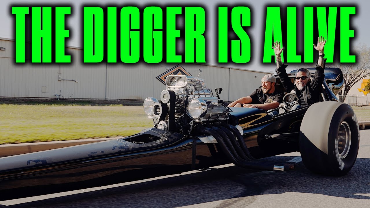 Gas Monkey Garage Drag Car