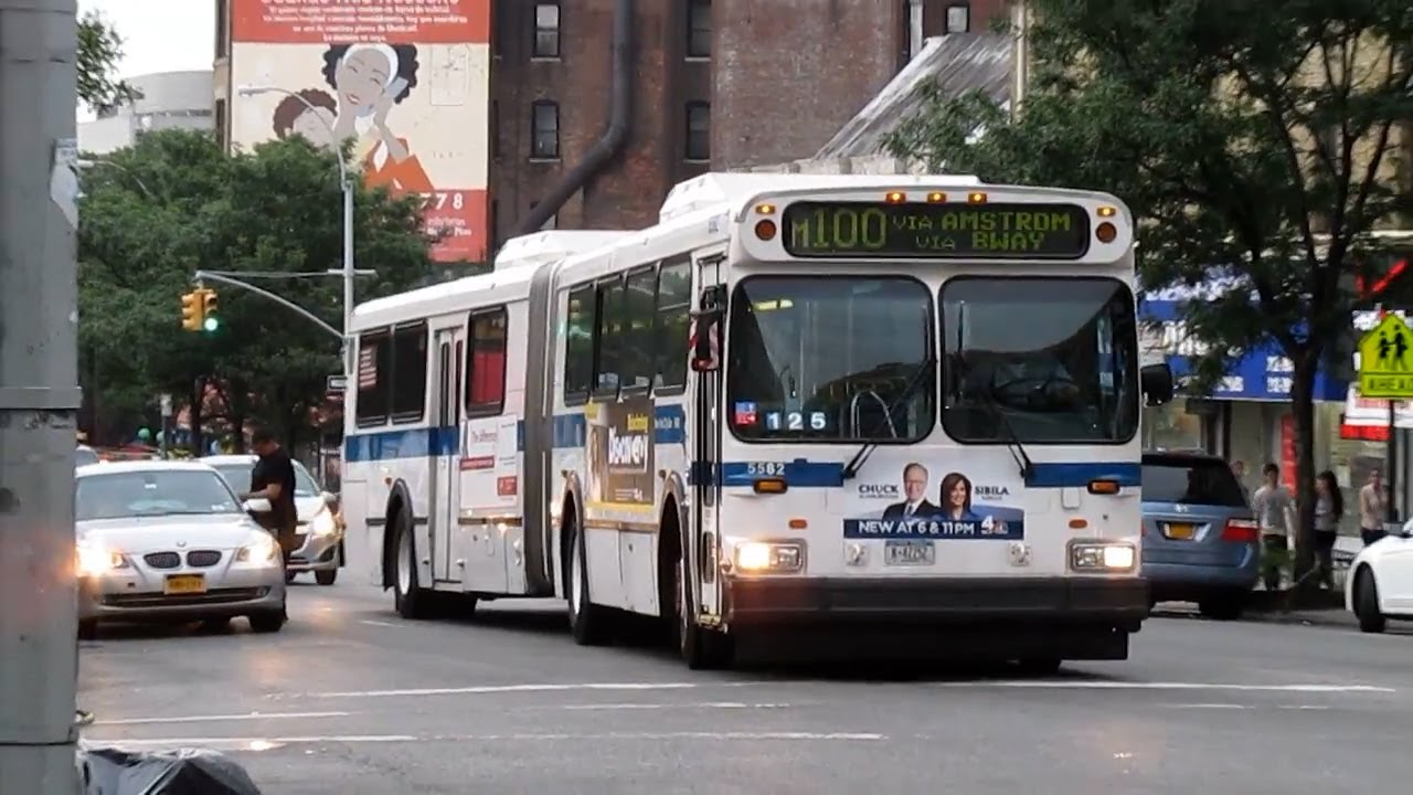 MTA New York City Bus: 2003 New Flyer D60HF Articulated #5582 on the ...