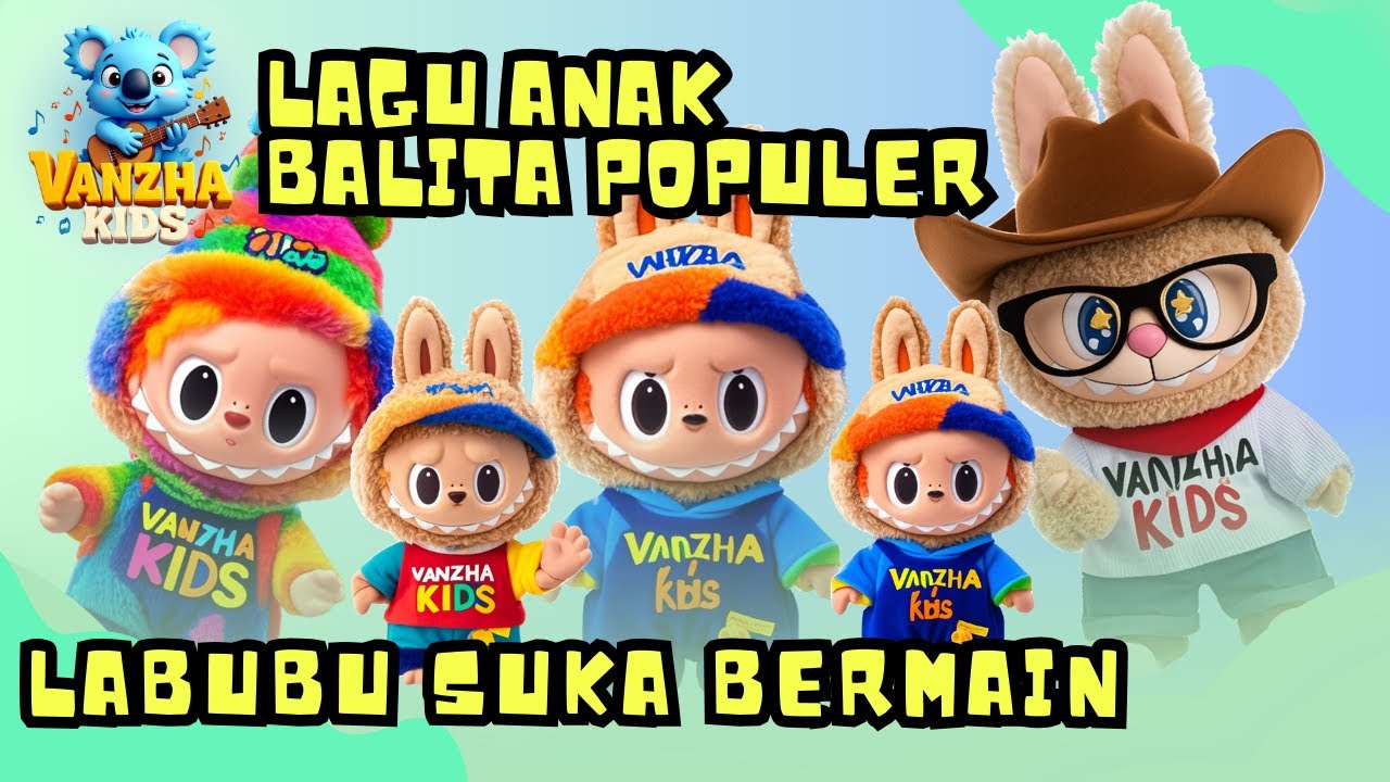 🎶 LABUBU SUKA BERMAIN - LAGU ANAK CERIA & EDUKATIF 🎶 - YouTube