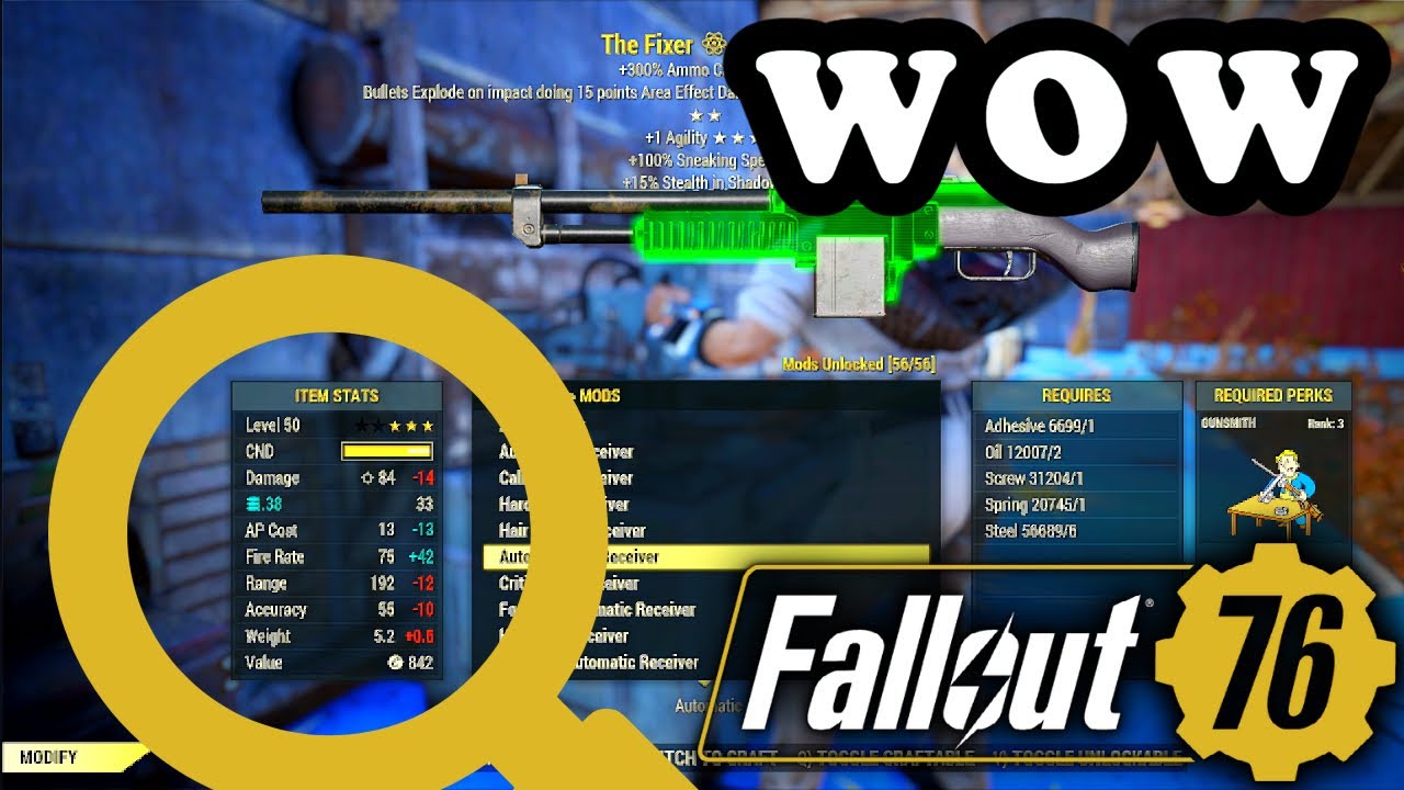 PTS: Nerfs, Buffs and Huge Improvements! - Fallout 76 - YouTube