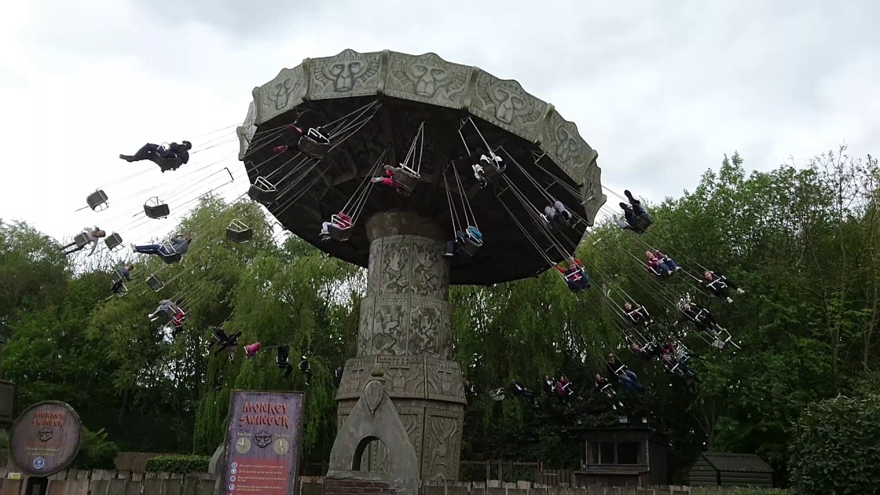 Monkey Swinger Ride At Chessington World Of Adventure, 21 April 2017 ...