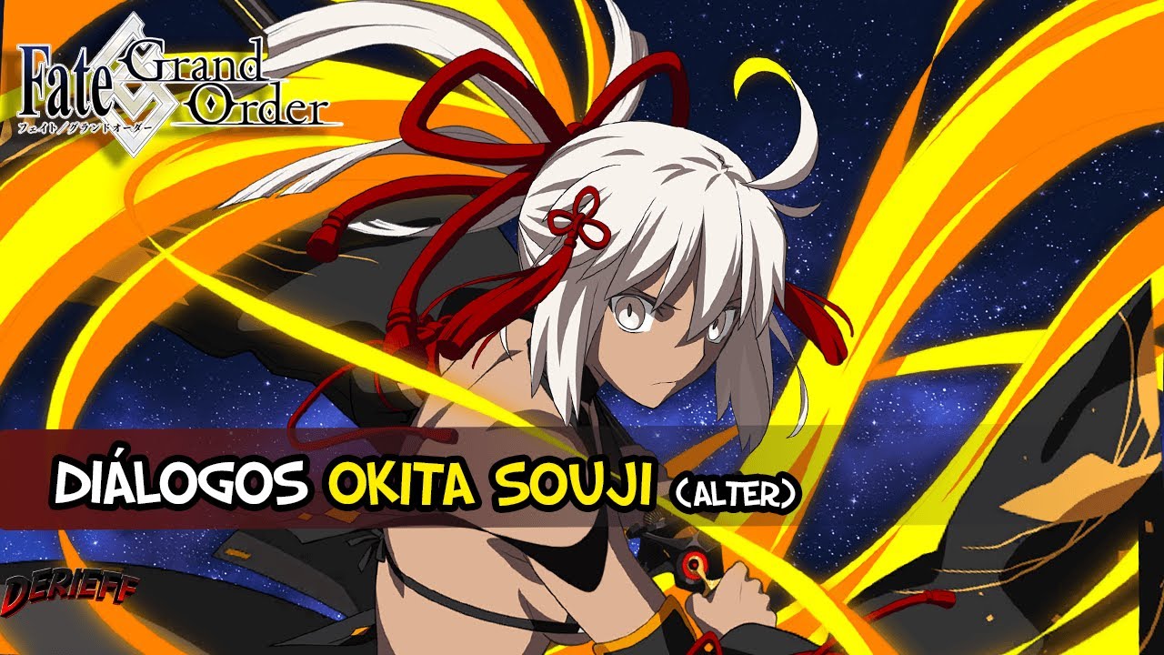 [FGO] Okita Souji (Saber Alter) [My Room/Diálogos Español] [Fate/Grand Order] - YouTube
