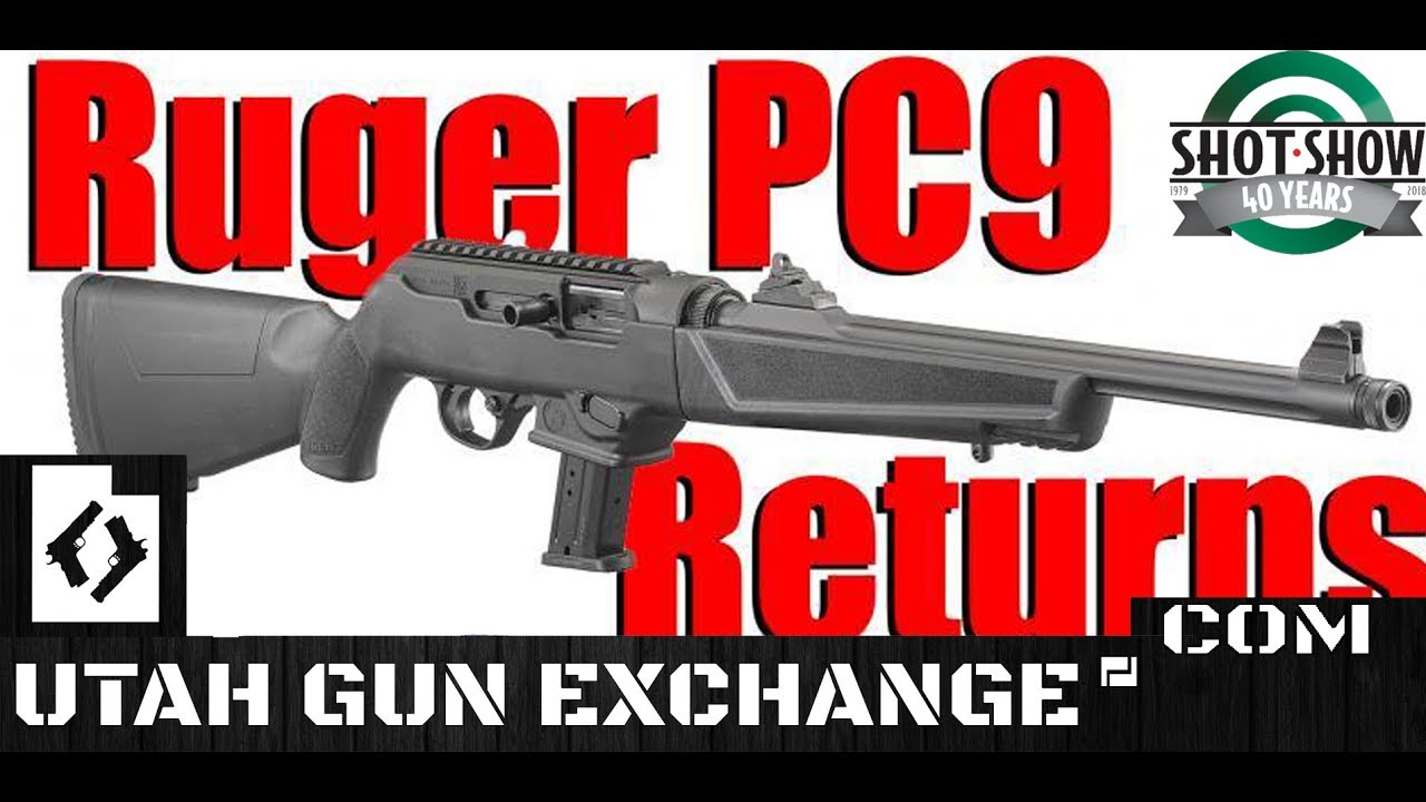 SHOT Show - 2018 Ruger's NEW PC9 & Precision Rifle in .22LR - YouTube