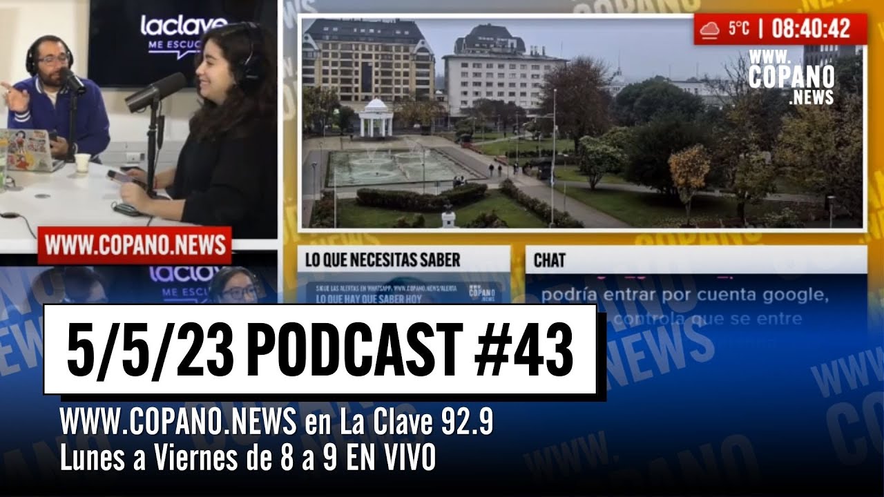 Copano.News #43 | PROGRAMA COMPLETO | 5/5/2023 - Copano News - YouTube