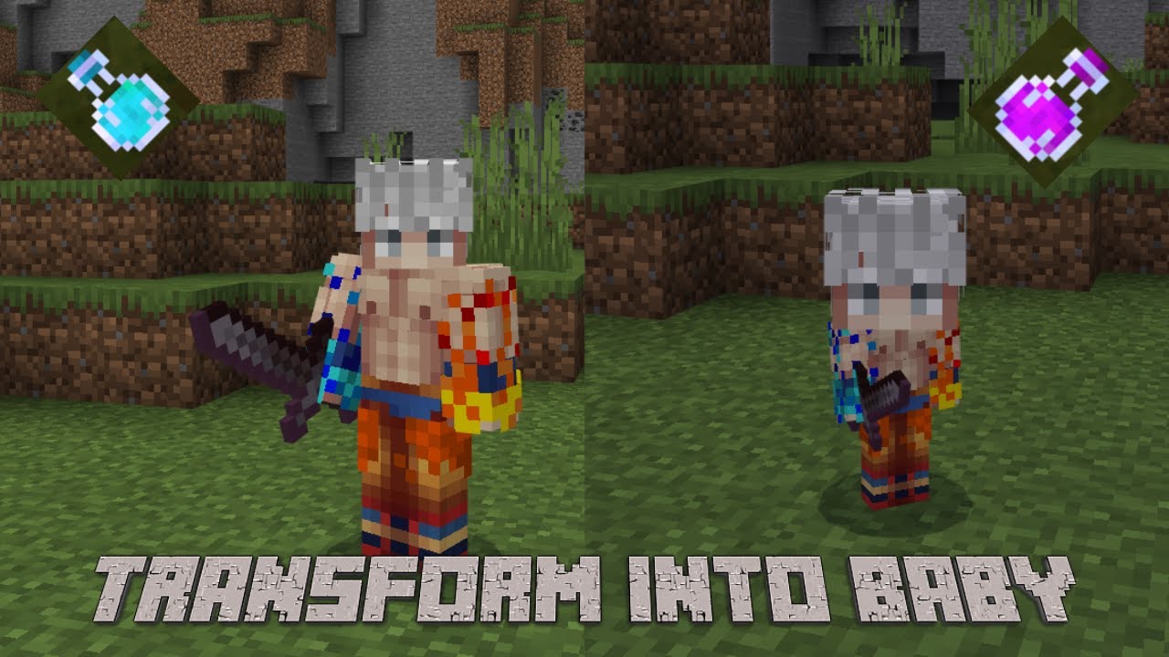 Transform into Baby! Addon - YouTube