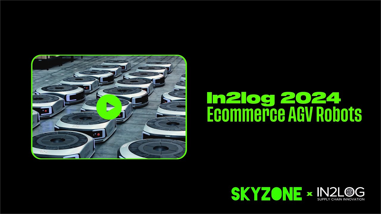 In2log 2024 Ecommerce AGV Robots - YouTube