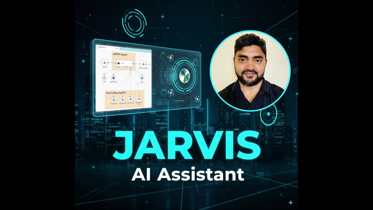 Jarvis AI Assistant | My Own J.A.R.V.I.S. in English + Tamil (Built ...