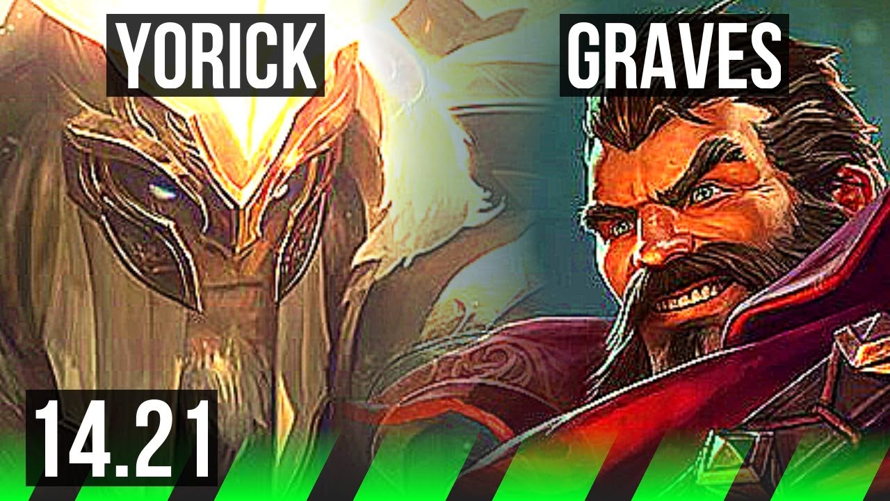 YORICK vs GRAVES (JGL) | 900+ games, 7/3/9 | EUW Master | 14.21 - YouTube