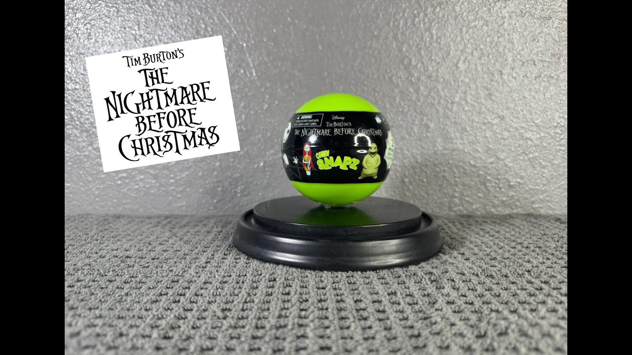 Tim Burton's The Nightmare Before Christmas Chibi Snapz Unboxing - YouTube