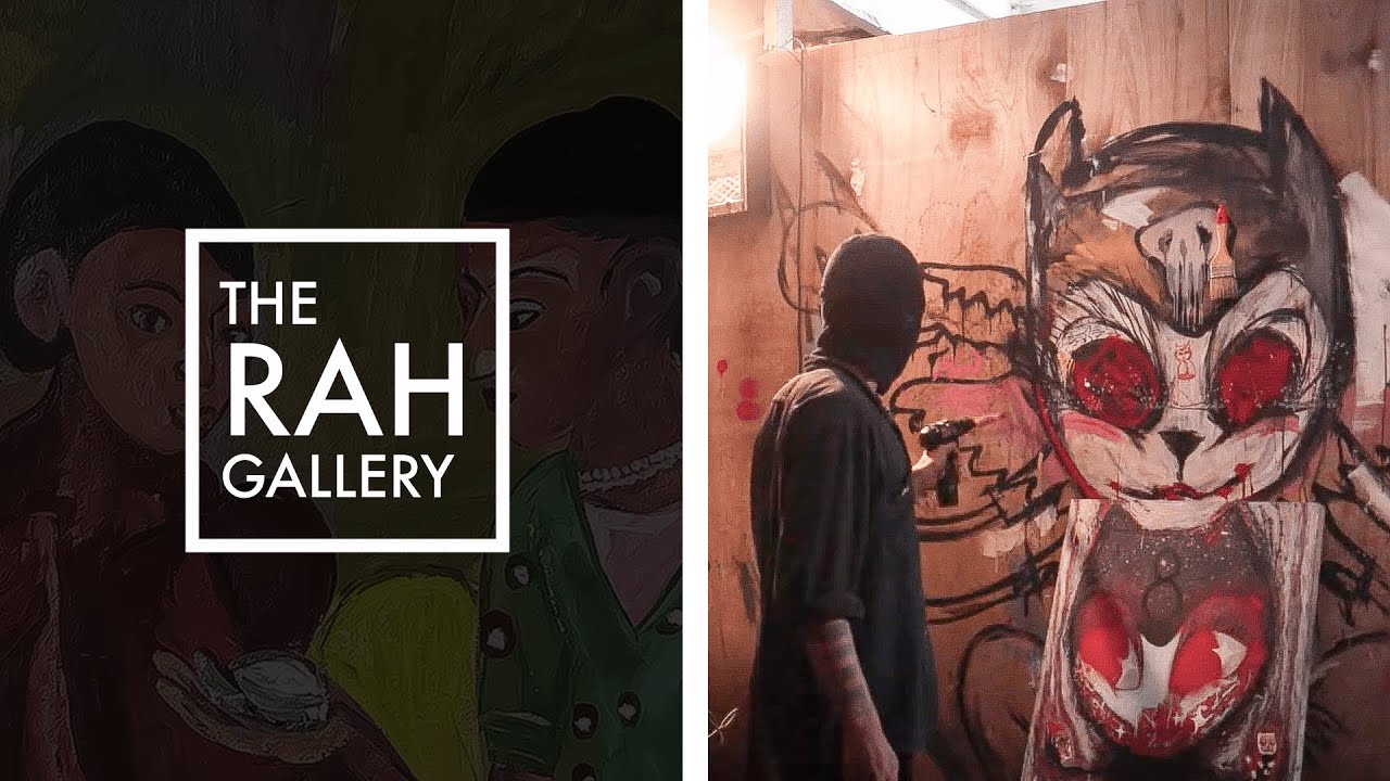 Satar Kaldera's Gothic-Baroque Fusion | The Rah Gallery Mayfair - YouTube