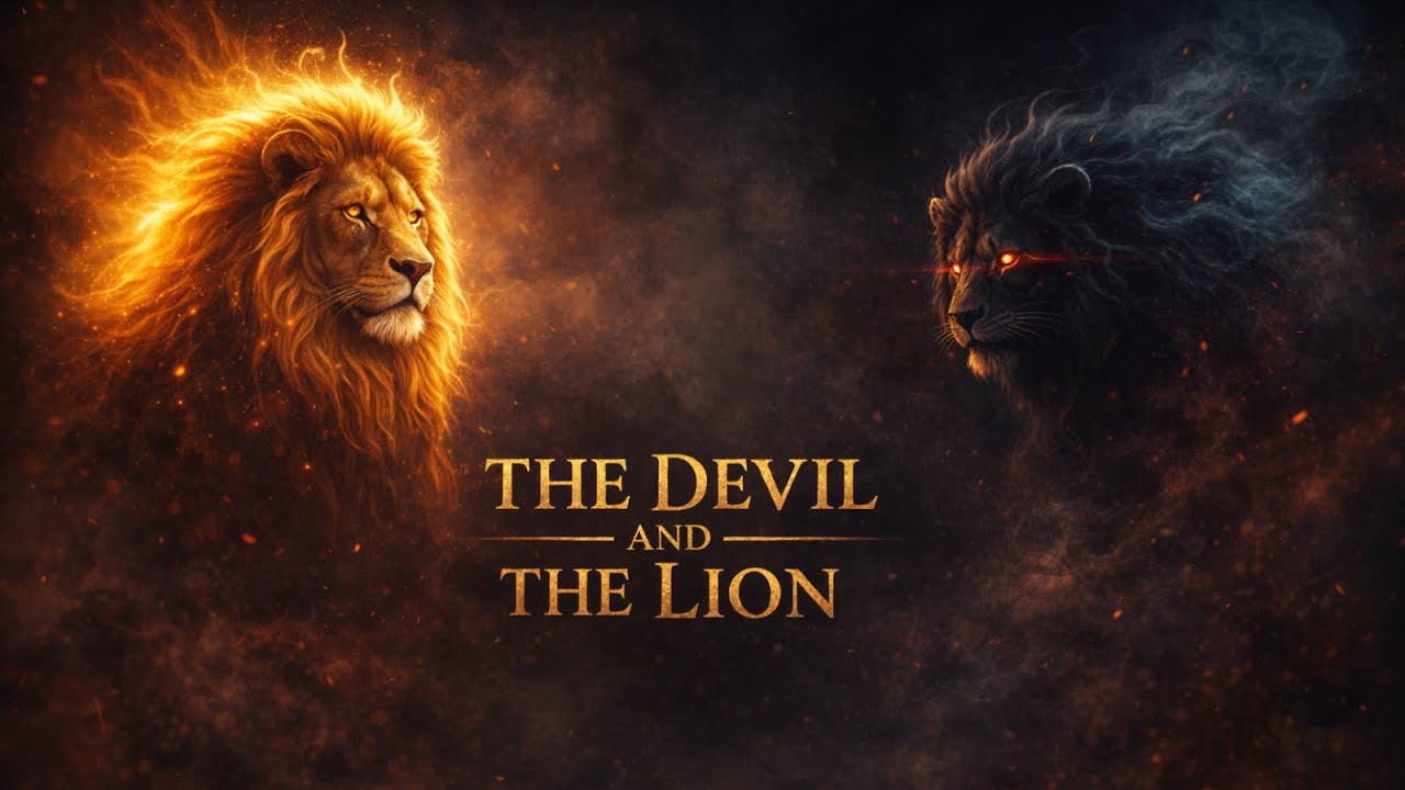 THE DEVIL AND THE LION — The One Who Hunts You. The One Who Saves You ...