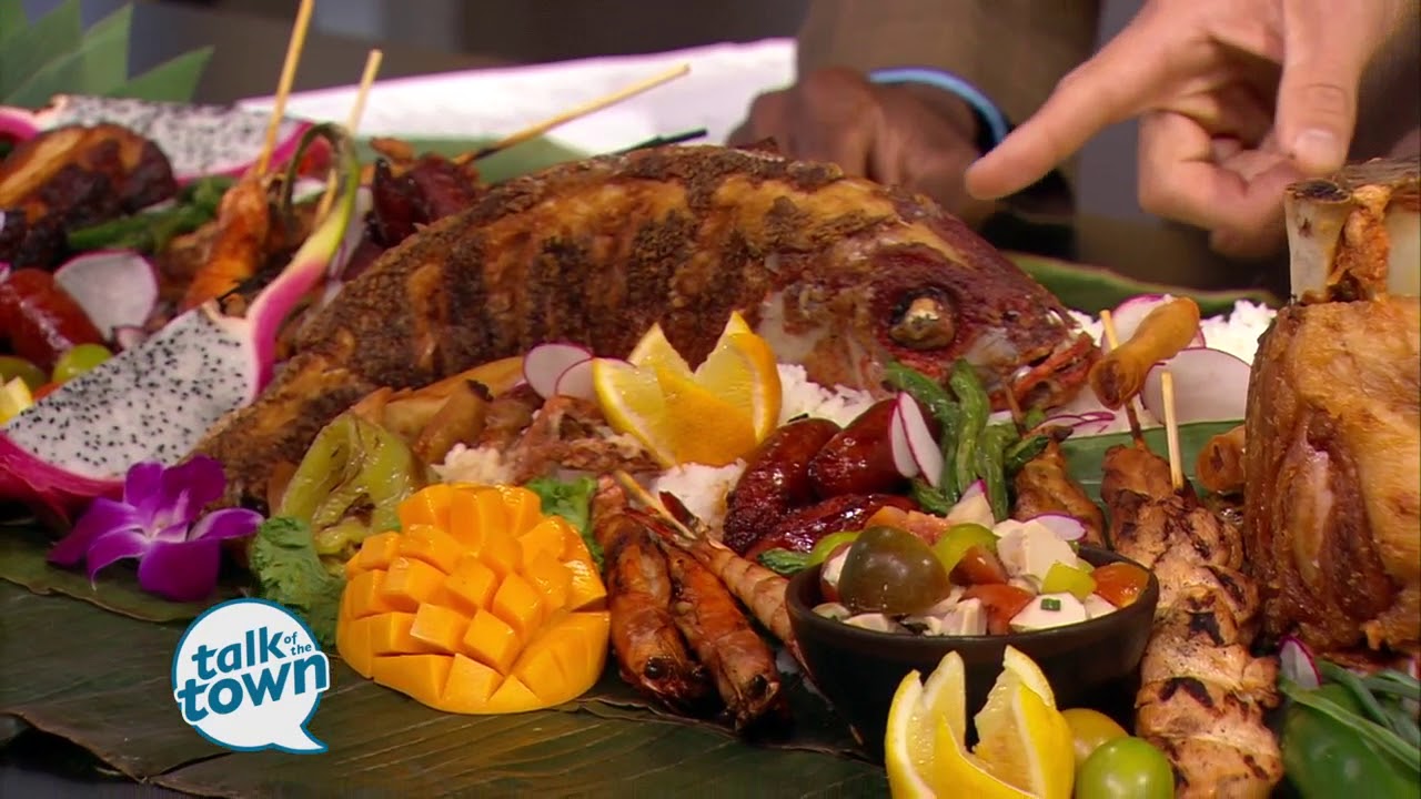 Kamayan Feast from Billy Dec at Sunda - YouTube