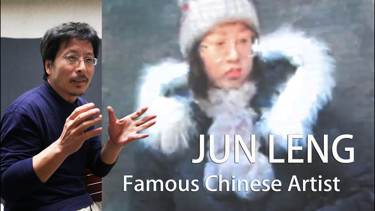 【Famous Chinese Artist】Portrait painting by Leng Jun - YouTube