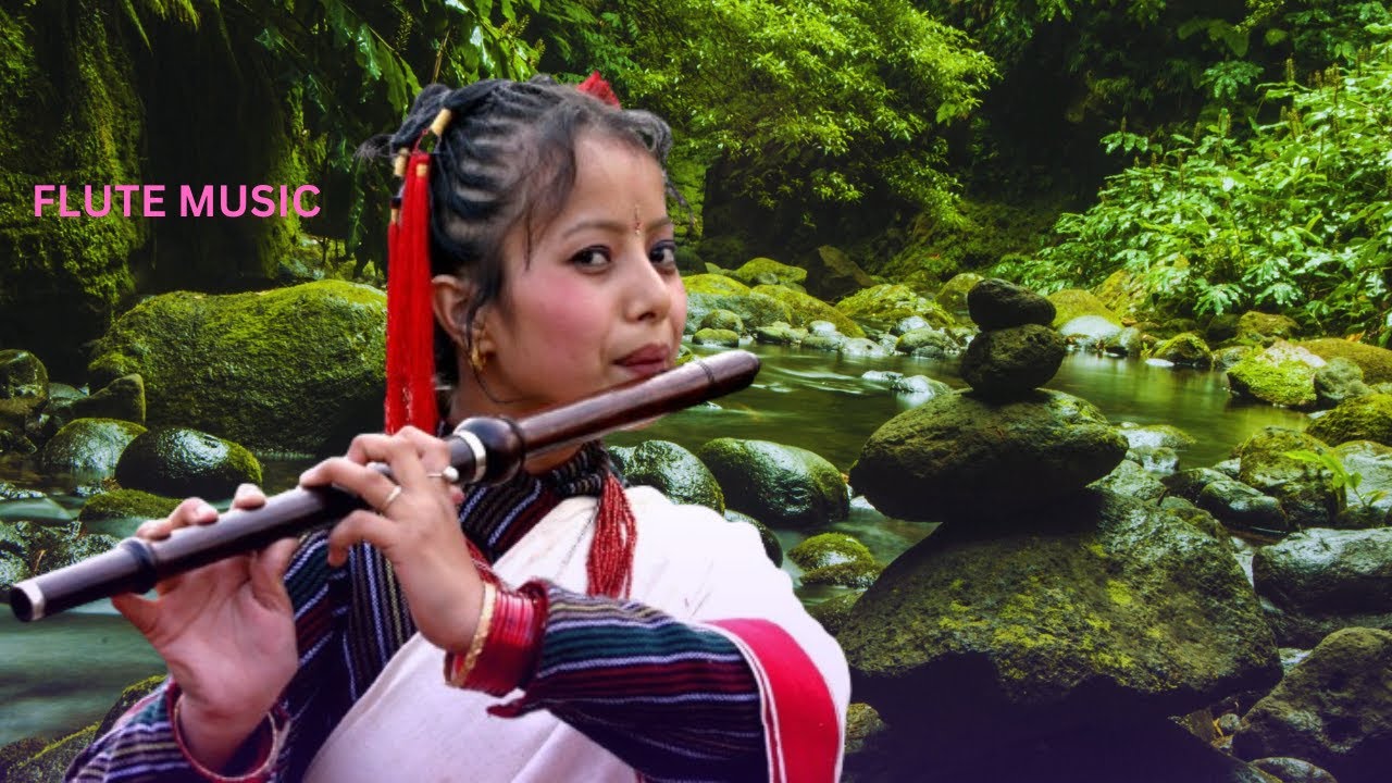 Soothing Flute Music || Himalayan Flute Music || Yoga Flute Music ...