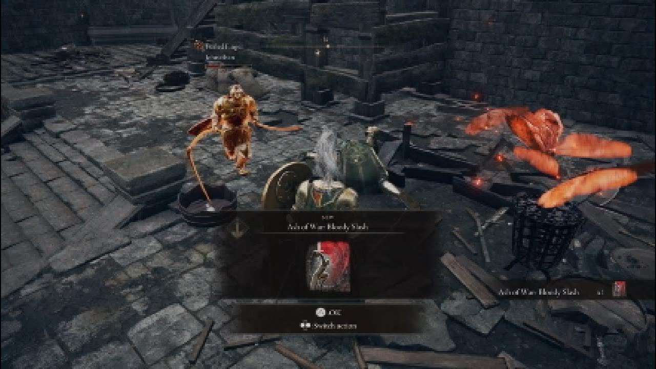 Art of War: Blood Slash Unlock Location | Elden Ring - YouTube