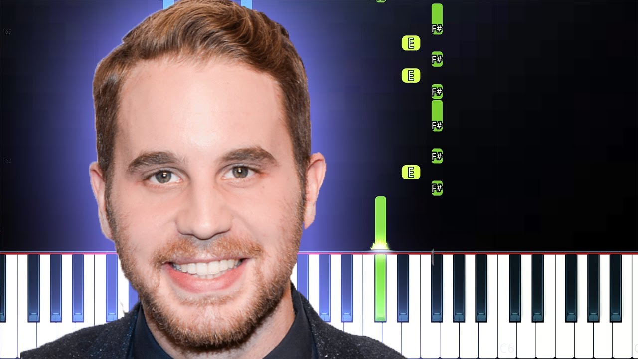 Ben Platt - Waving Through A Window (Piano Tutorial) - YouTube