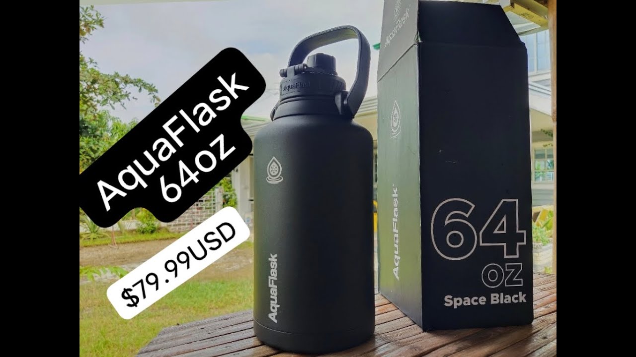 AquaFlask 64oz Unboxing - YouTube