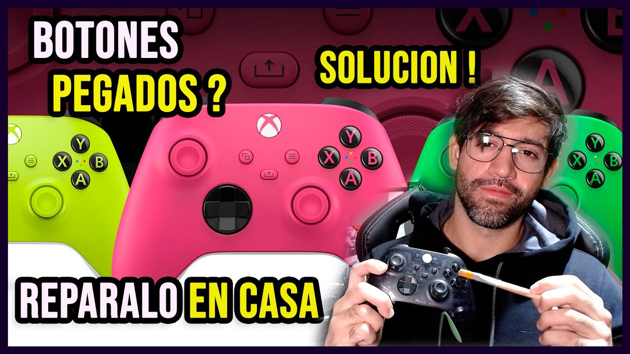 BOTONES De tus Joysticks Pegados? Arreglar Fix Casero (Controles ...