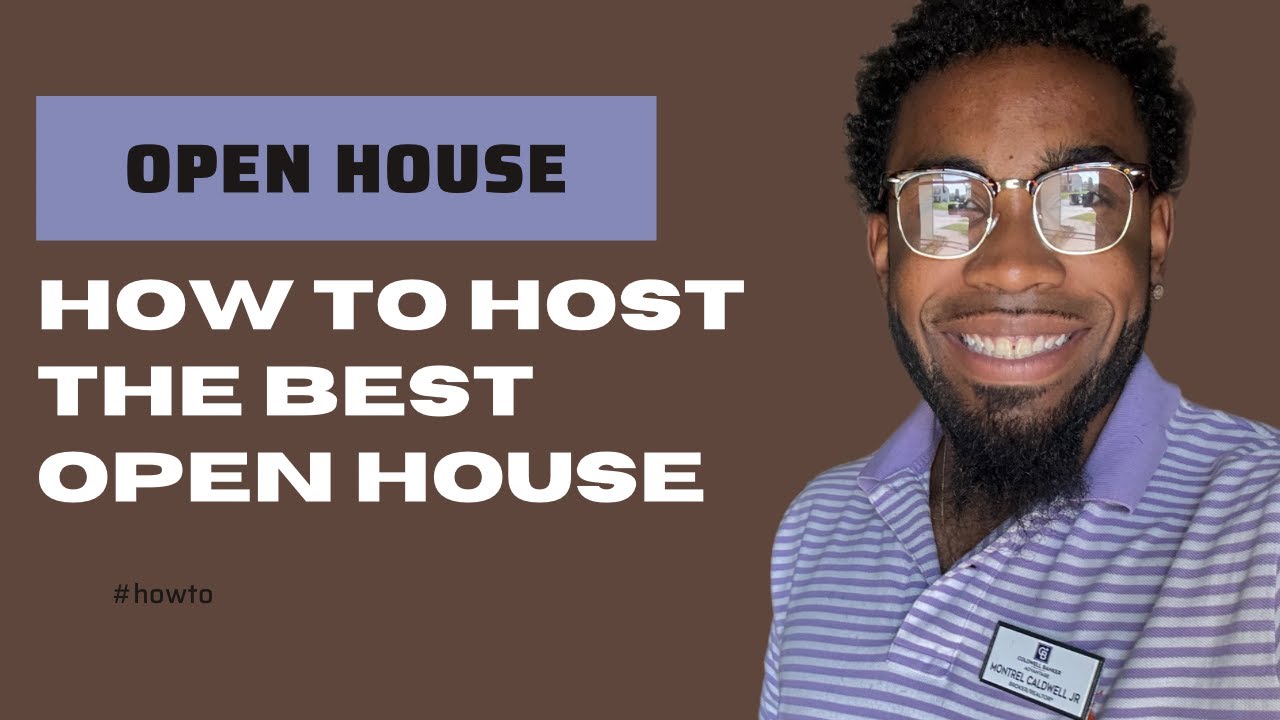 How to HOST the BEST Open House 🏡 #realestate #openhouse #realtor - YouTube