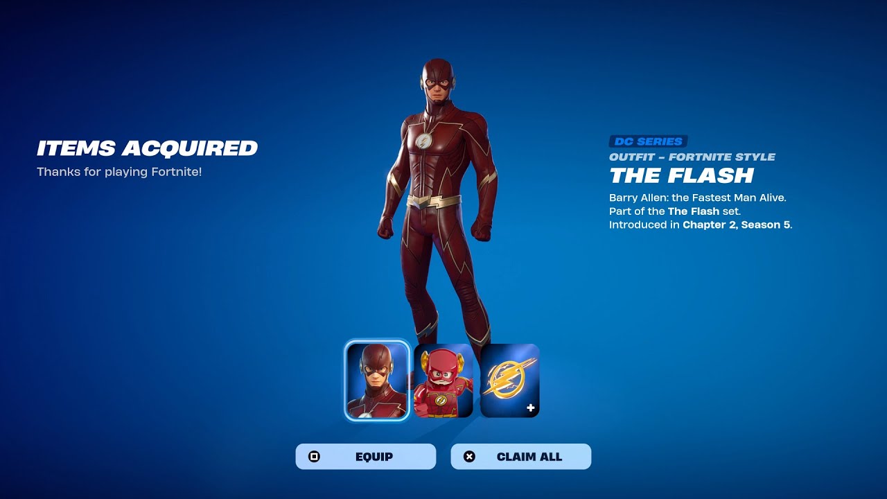 How To Get The Flash Skin NOW FREE In Fortnite! (Unlocked LEGO The ...