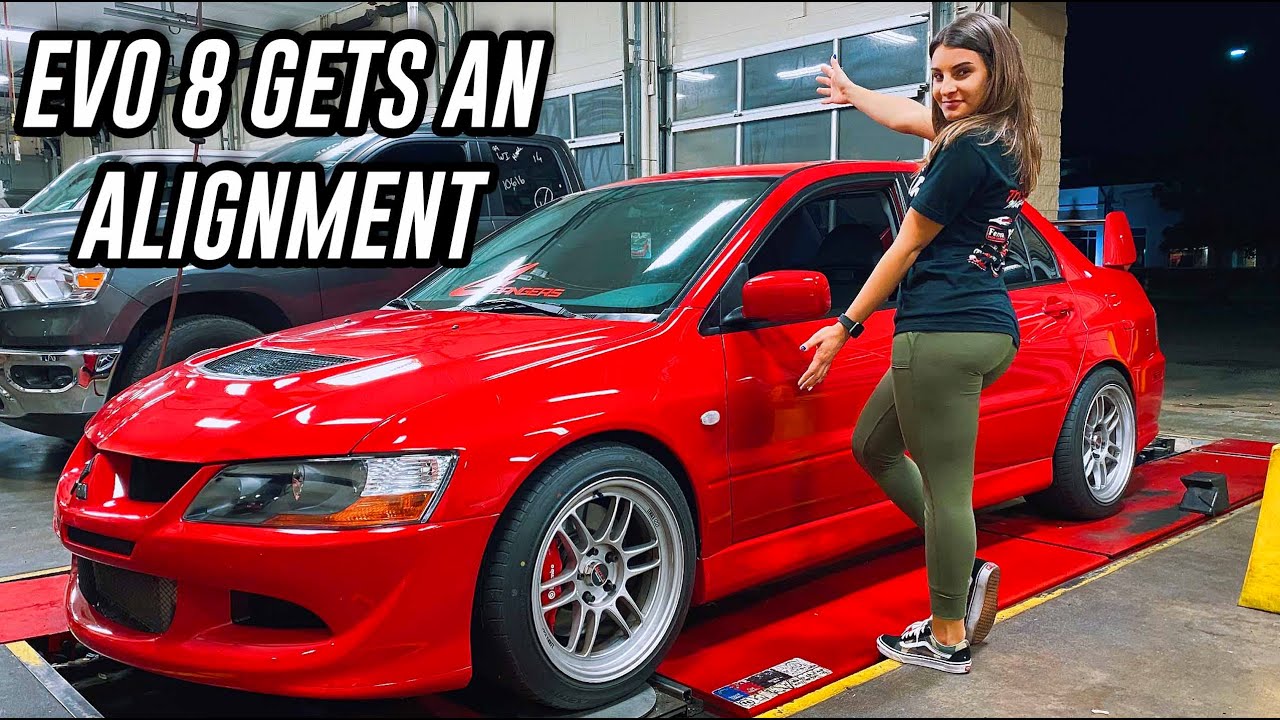 MY EVO 8 ALIGNMENT - YouTube