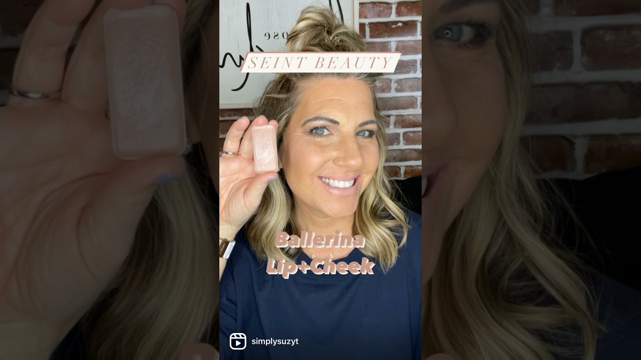 Seint Beauty Lip + Cheek try on - Ballerina - YouTube