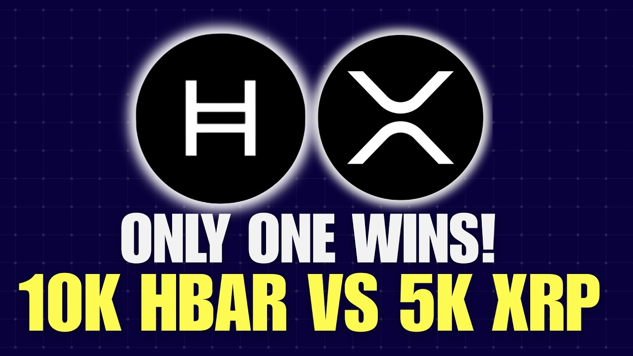 10,000 HBAR vs 5,000 XRP | Which Could Make You Richer by 2030 ...