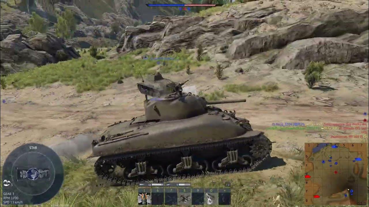 War Thunder - 3.3 Battle Rating with American Tanks Gameplay (Match 2 ...