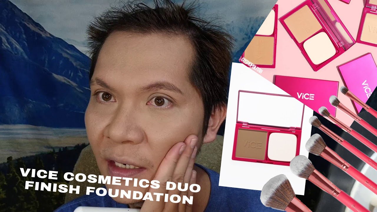 VICE COSMETICS DUO FINISH FOUNDATION | mike88 vlogs - YouTube