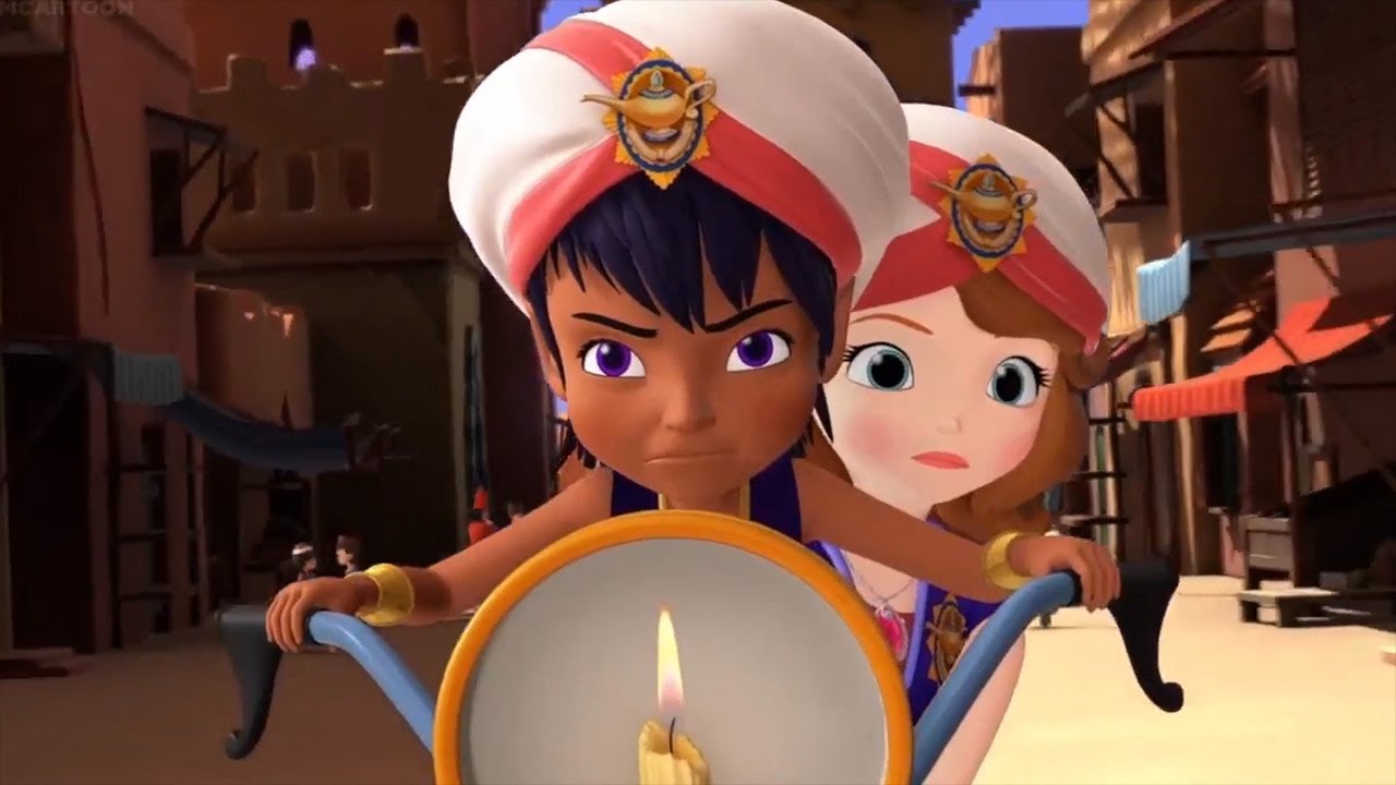 Sofia The First Sofia And Kazeem On The Genie Patrol Disney 2017 - YouTube