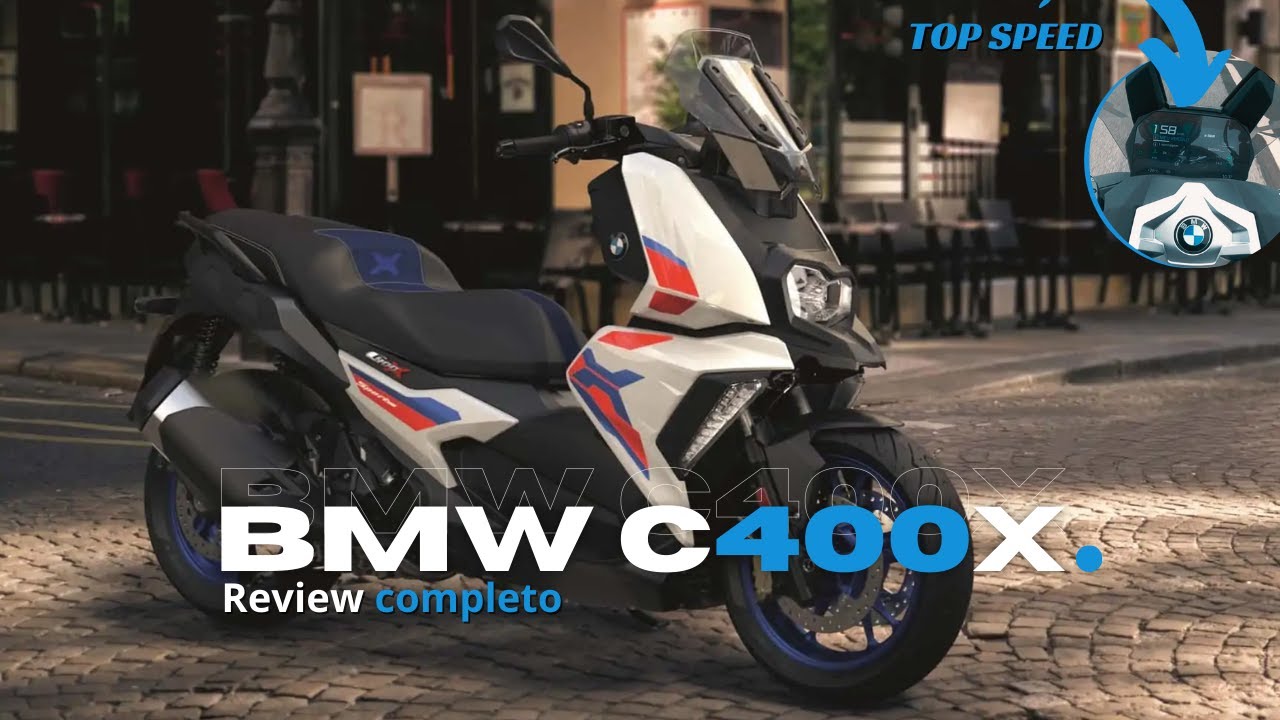 REVIEW BMW C400X + TOP SPEED! A mais top da categoria - YouTube